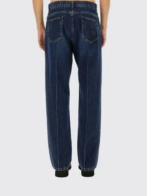 Dolce & Gabbana Wide Leg Jeans - Multicolor