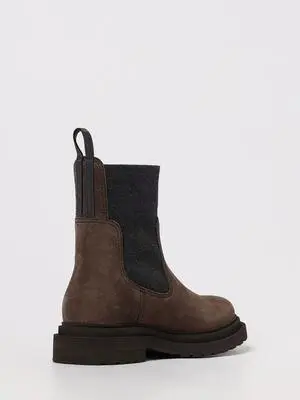 Brunello Cucinelli Suede Chelsea Boots