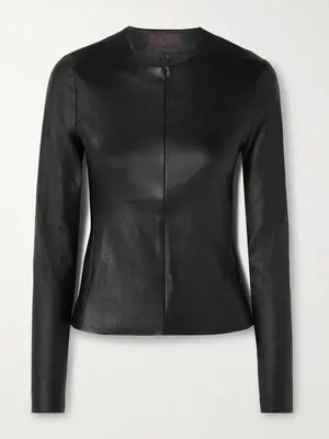 Stouls Imany Leather Top - Black
