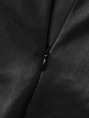Stouls Imany Leather Top - Black