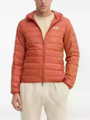 EA7 Hooded Quilted Jacket