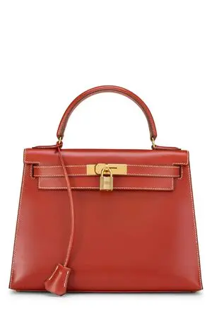 Hermès Box Kelly Sellier 28 - Orange