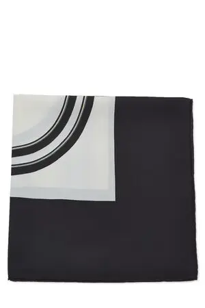 Hermès Multicolor 'brides De Gala' Silk Scarf 90 - Black