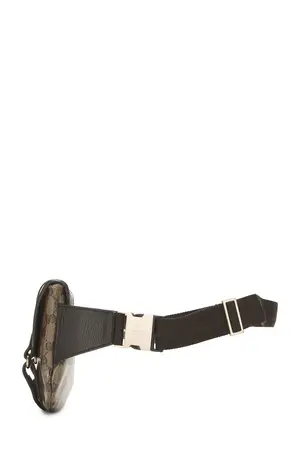 Gucci Crystal Buckle Belt Bag - Brown