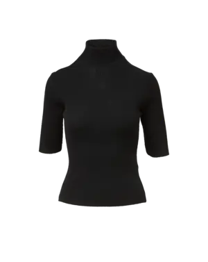 Veronica Beard Alastair Merino Wool Pullover - Black