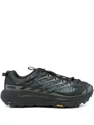 HOKA® Mafate Three2 Wordmark Sneakers - Black