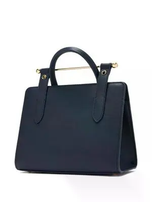 Strathberry Bar-top Chain Tote Bag - Blue