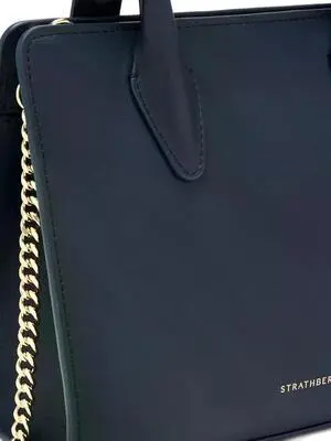 Strathberry Bar-top Chain Tote Bag - Blue