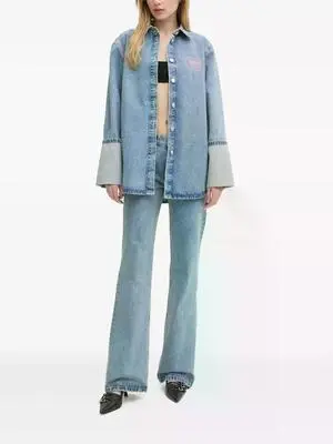 Moschino High-waisted Flared Jeans