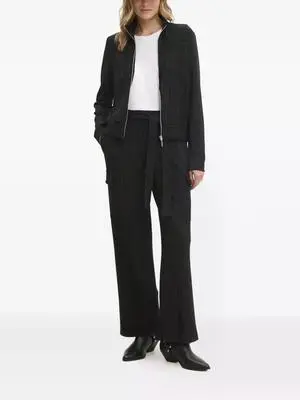 Dkny Pinstripe Cargo Trousers