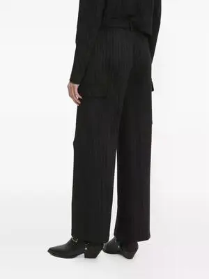 Dkny Pinstripe Cargo Trousers