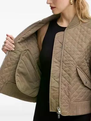 STAND STUDIO Quilted Bomber Jacket