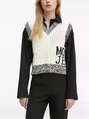 Moschino Cropped Wrap Shirt
