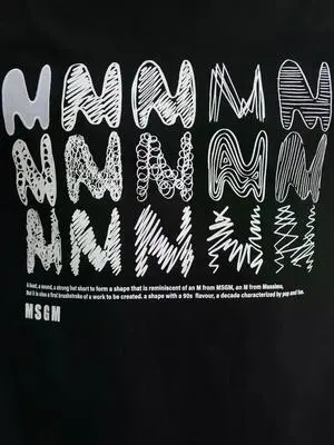 MSGM Graphic-print T-shirt