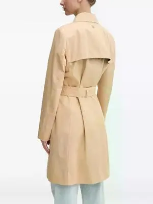 Hugo Belted Double-breasted Trench Coat