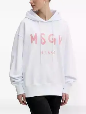 Msgm Printed Sweatshirts Hoodies For Women