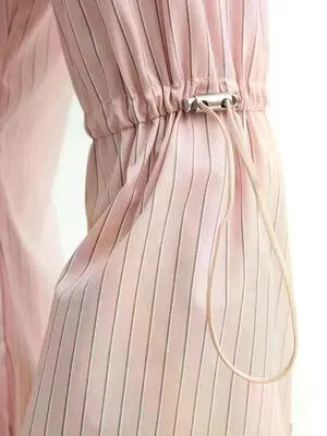 Pinko Pinstriped Tie-cuff Shirt