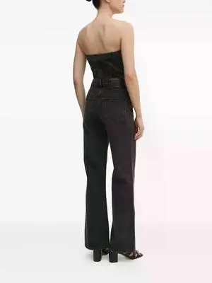 Sisley Denim Button-fastening Jumpsuit