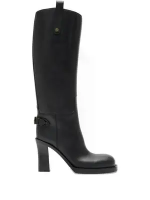 Burberry Block Heel Boots For Women