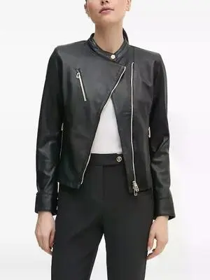 Women's Asymmetric Leather Jackets