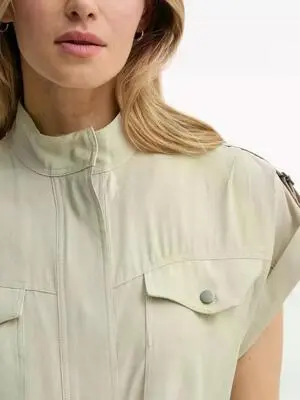 BRUUNS BAZAAR Belted Patch-pocket Shirt