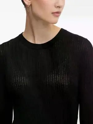 Hugo Ribbed Asymmetric Sweater