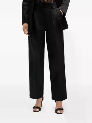 ALLSAINTS Pleated Satin Trousers