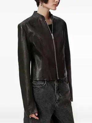 ALLSAINTS Leather Zip-front Jacket