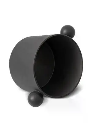 OYOY Spherical-handle Vase - Black