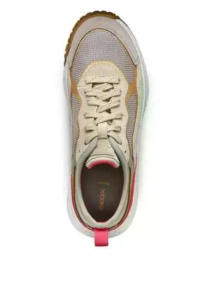 Geox Mesh-panelled Chunky Sneakers