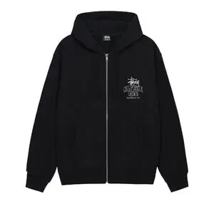 Stussy Zip Up Sweatshirts Hoodies For Women