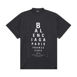 Balenciaga Optical T-shirt - Black