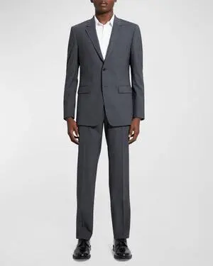 Theory Apos;s Chambers Stretch Wool Blazer - Medium Charcoal