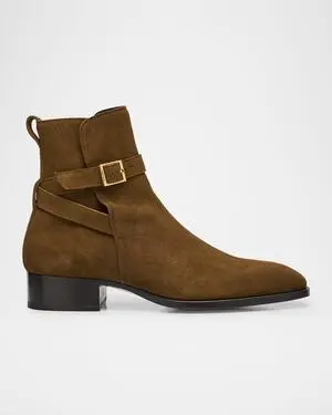Tom Ford Stacked Heel Boots For Men