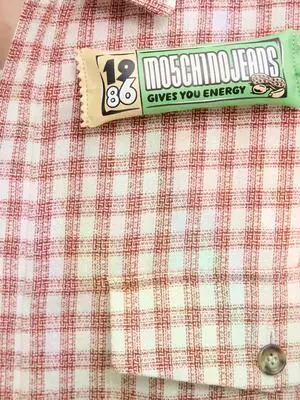 Moschino Gingham-check Flap-pocket Jacket