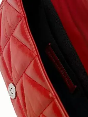 Karl Lagerfeld Quilted Crossbody Bag - Red