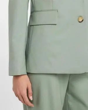 ARGENT Two-button Seasonless Wool Blazer - Pistachio
