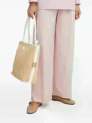 BOSS Belted Wide Leg Pants