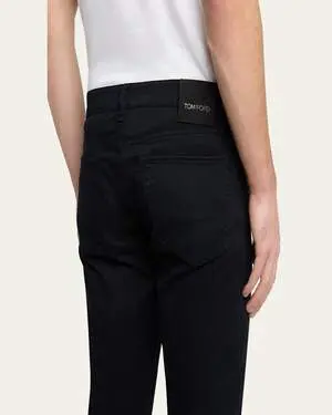 TOM FORD Slim-fit Stretch Twill Trousers