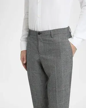 Dolce & Gabbana Apos;s Wool Glen Plaid Three-piece Suit - Dark Grey