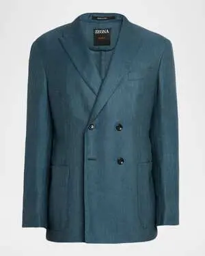 Zegna Cuffed Jackets For Men