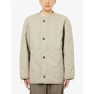 JW Anderson Quilted Loose-fit Wool Jacket