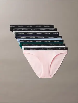 Calvin Klein Calvin Klein Modern Logo 7-Pack Bikini Multi