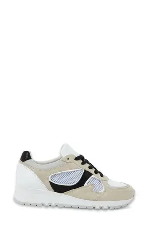 Naot Collins Sneaker - Beige/white/black Combo