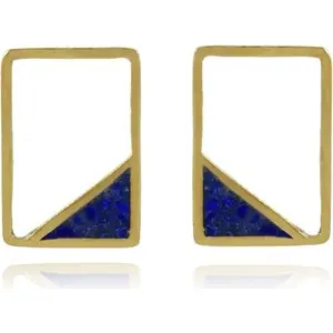 TURQUOISE MOUNTAIN Mazar Stud Earrings - Gold