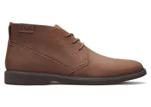 Clarks Malwood Top Suede - Cola