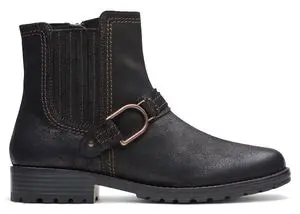 Clarks Aspra Buckle Suede