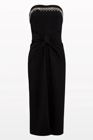 Jenny Packham Blaze Embellished Gown - Liquorice 2033