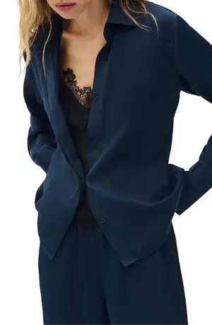Rag & Bone Button-front Shirt With Camisole