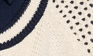 NIC+ZOE Open Stitch Zip-up Cardigan